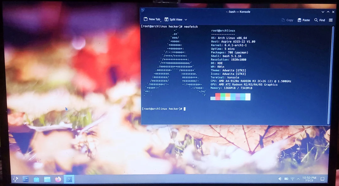 BTW I use Arch Linux | Scrolller
