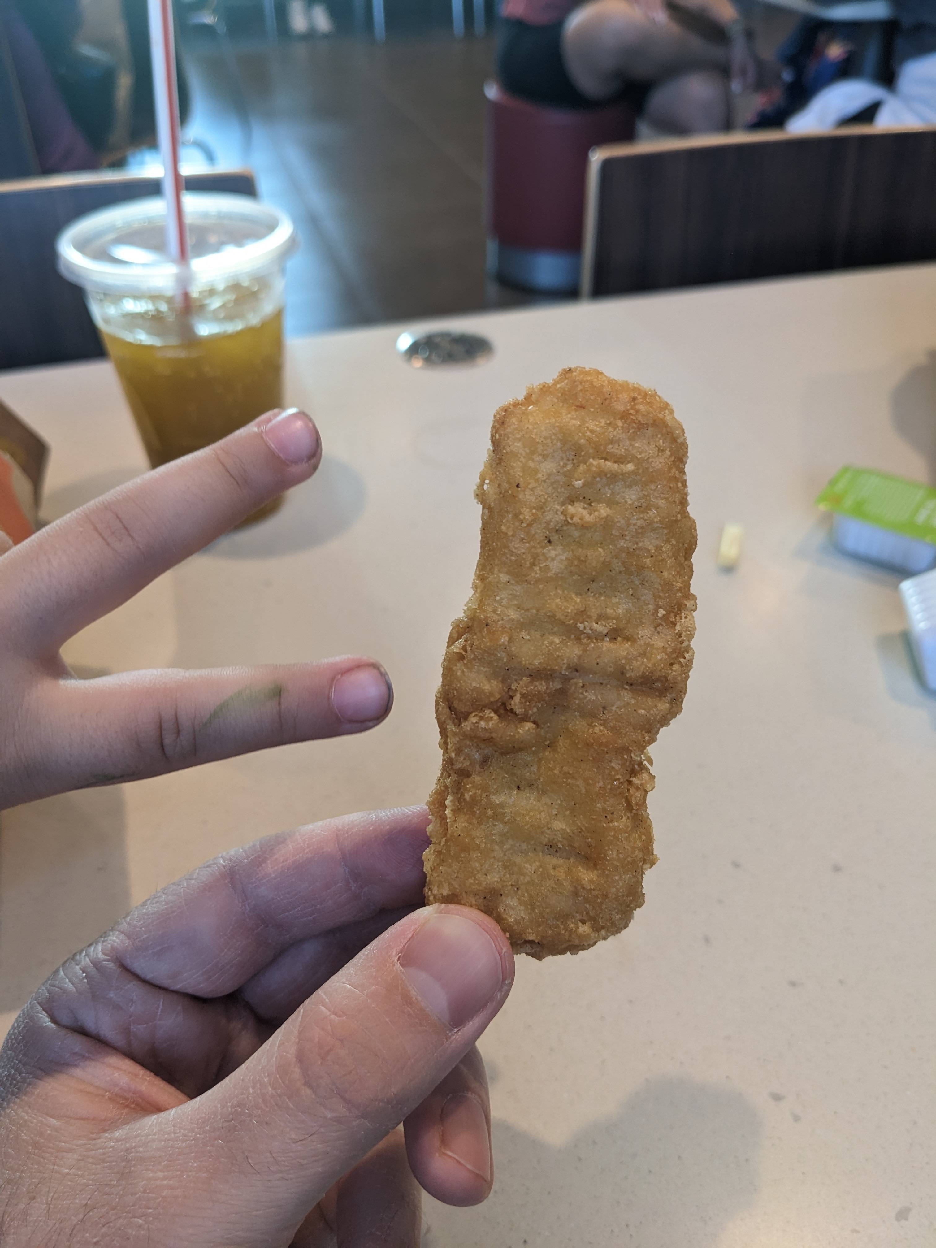 This giant McD nugget | Scrolller