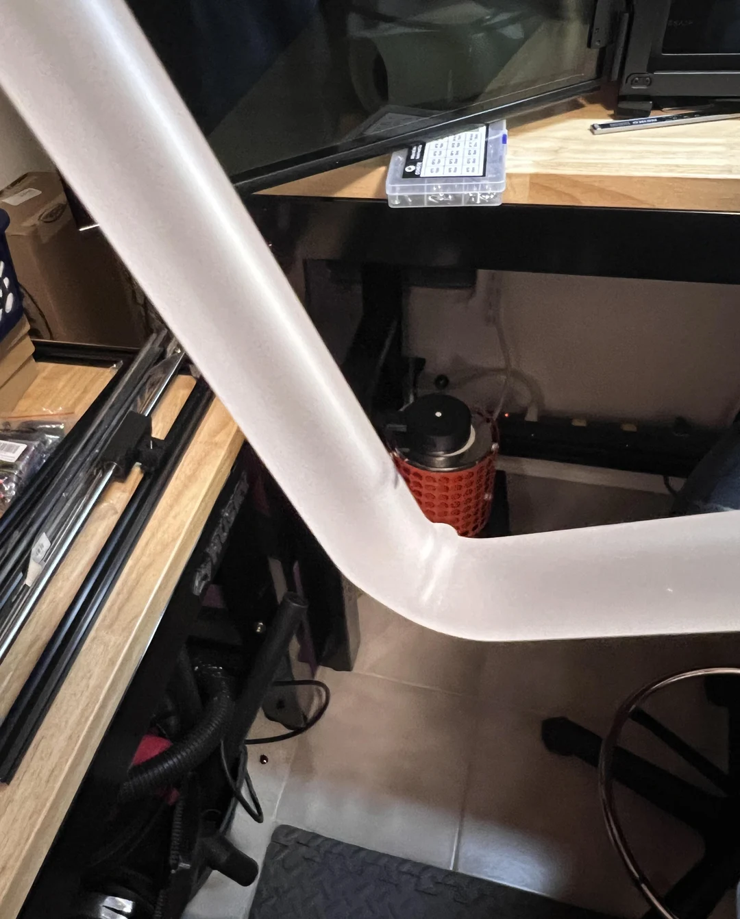 Hardline water cooling tube extra bends how to avoid? | Scrolller