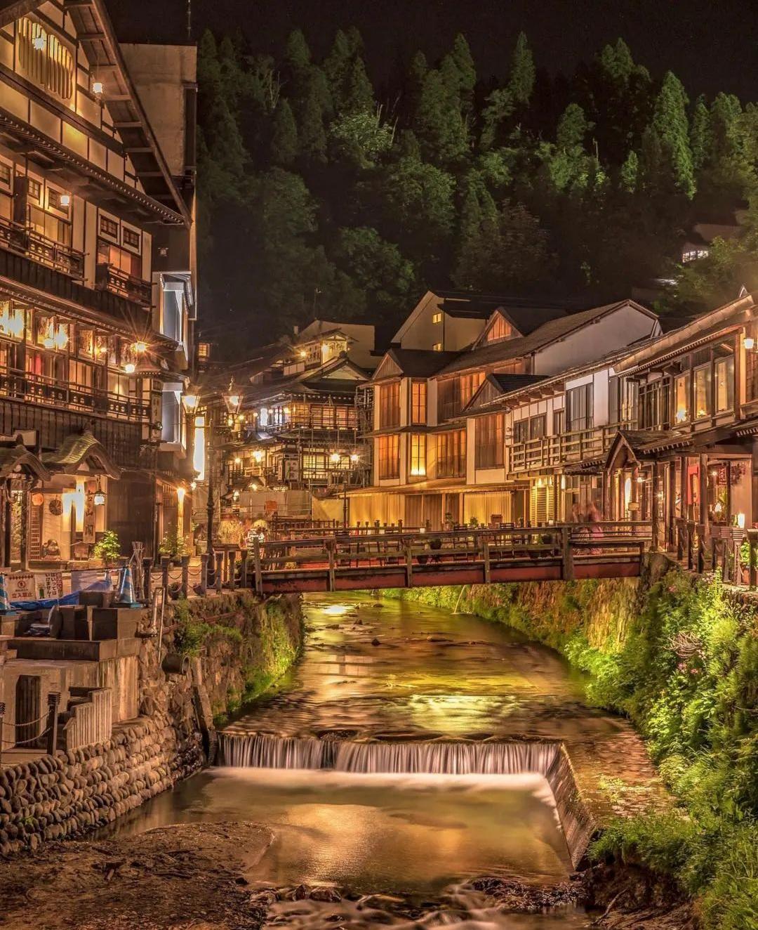 Ginzan onsen, Obanazawa, Japan. Photo by @nao____ya | Scrolller