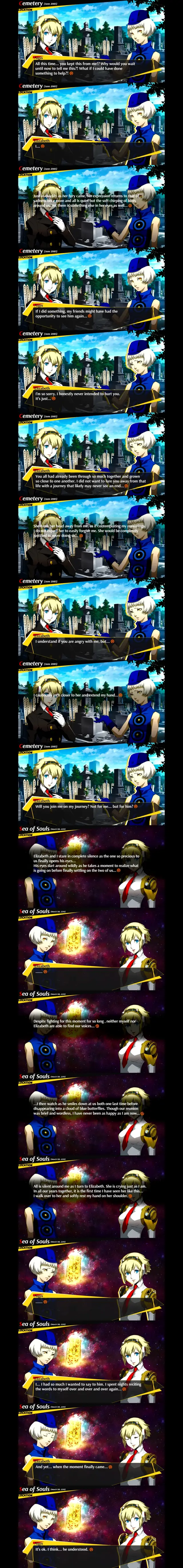 Aigis and elizabeth's Journey by John rizzo (fan scenario) | Scrolller