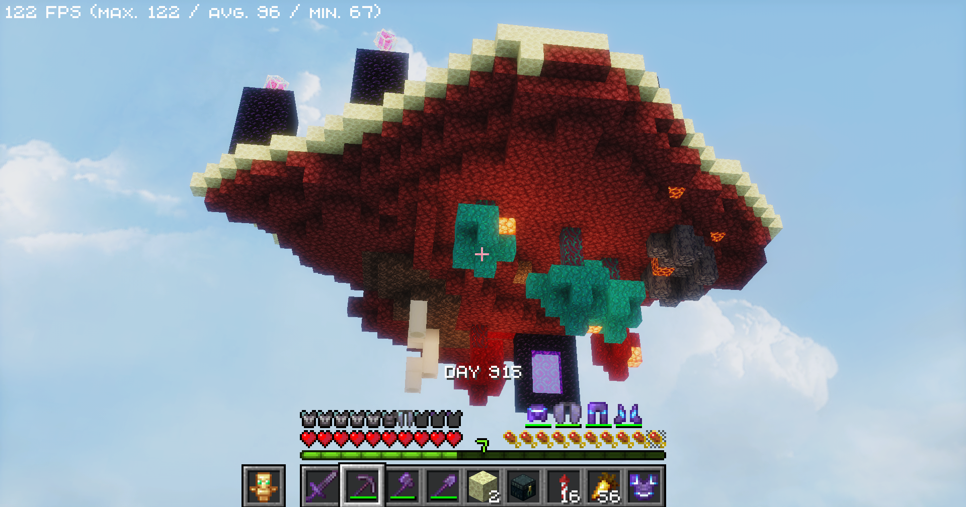 Discover more like Minecraft: I built a mini end island in the overworld and Related Content ...