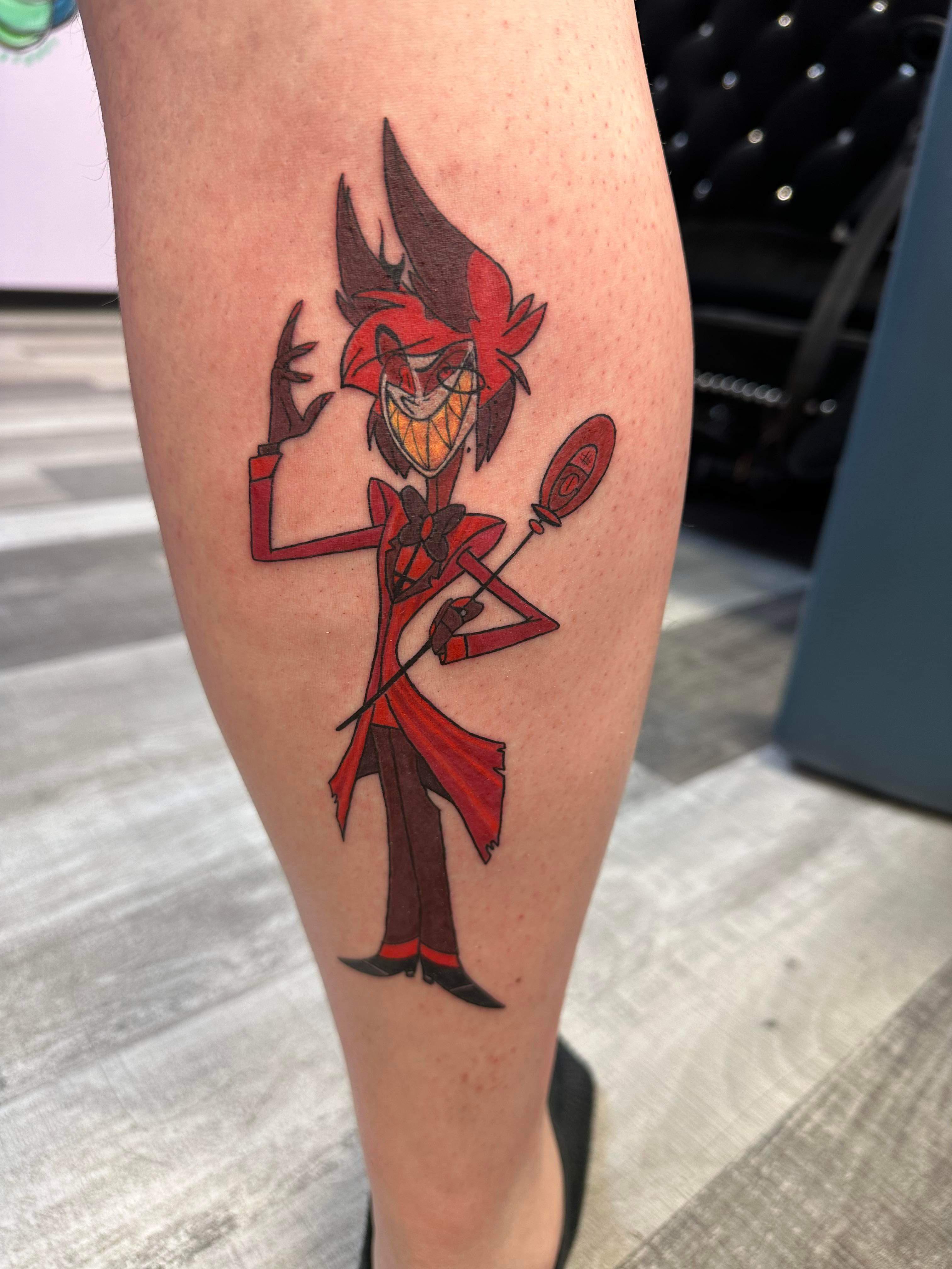 Alastor from Hazbin Hotel - Raven Wolfe at FeelgoodInk Gray, TN | Scrolller