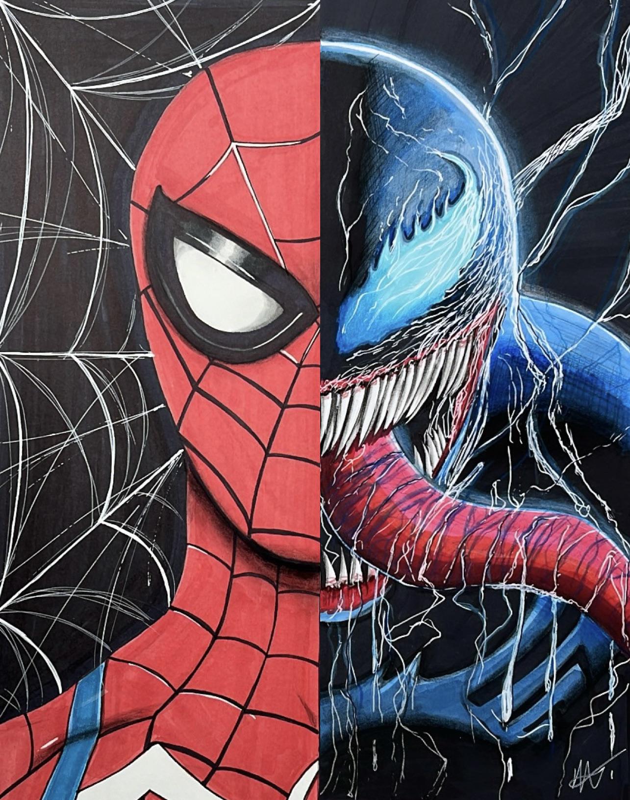 Mixed 2 different drawings | Scrolller