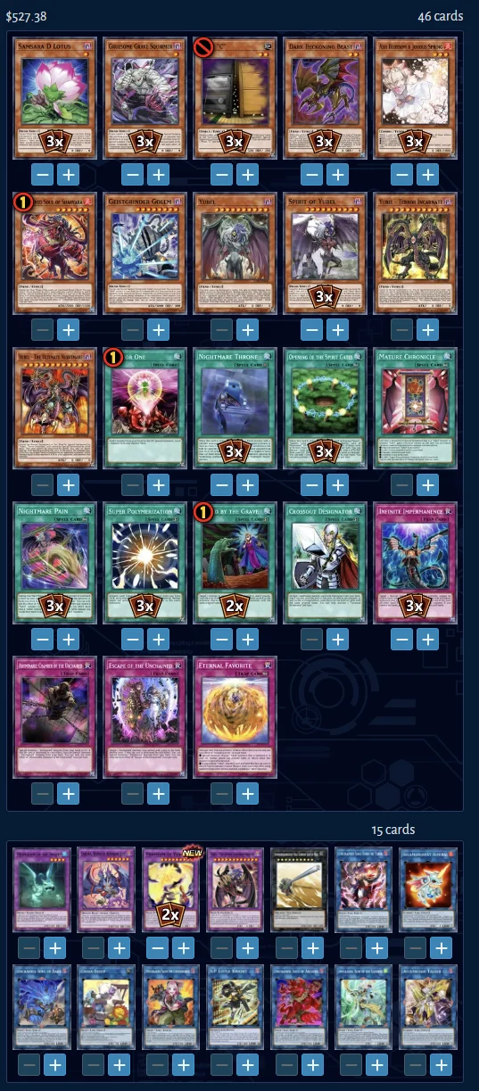 Advice For My Yubel Deck? | Scrolller