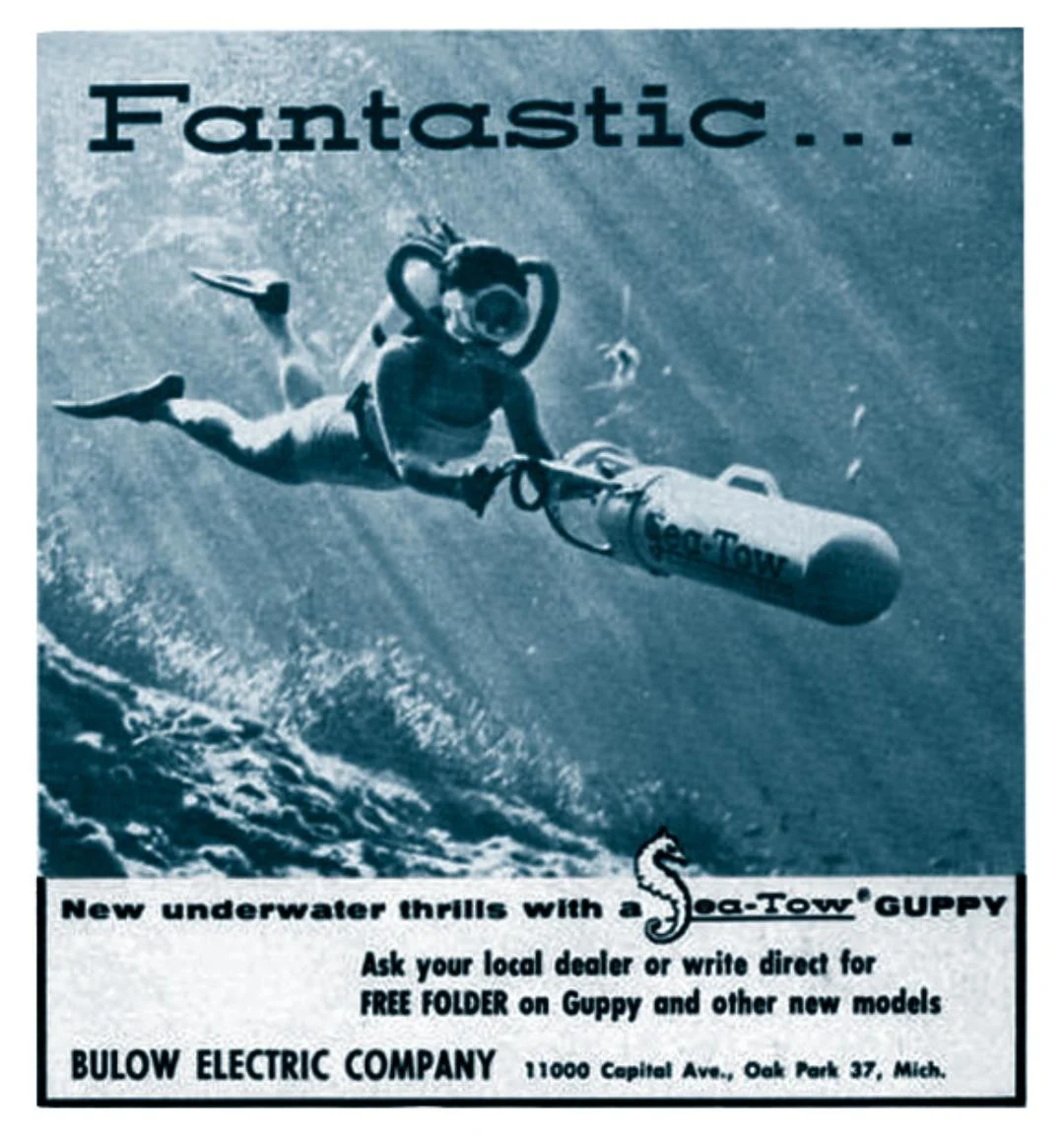 Fantastic... Sea-Tow Guppy, 1961. | Scrolller