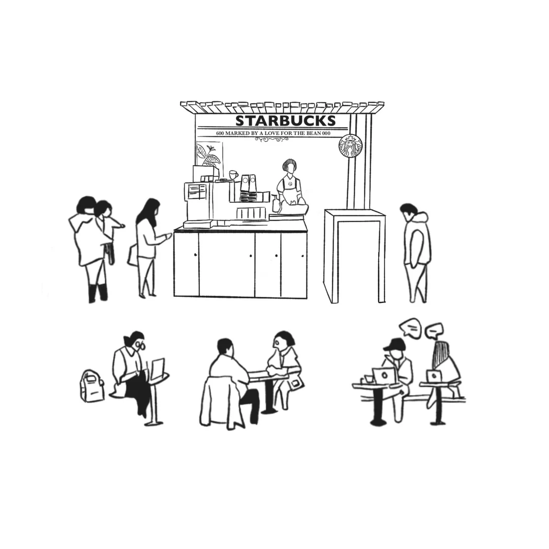 After so long, tried something different. A brew-tiful scene at Coffee Shop. | Scrolller