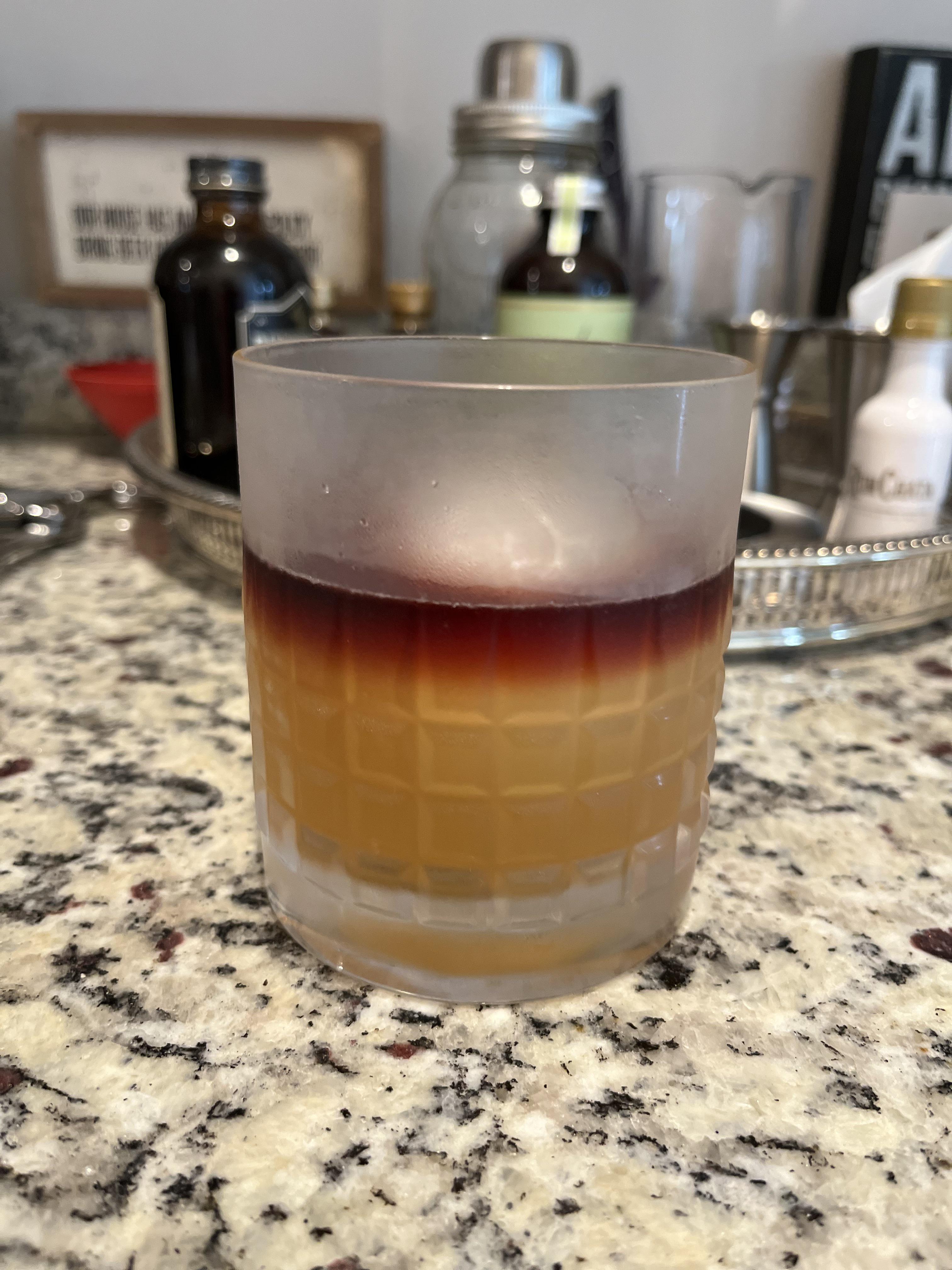 New York Sour (my first!) | Scrolller