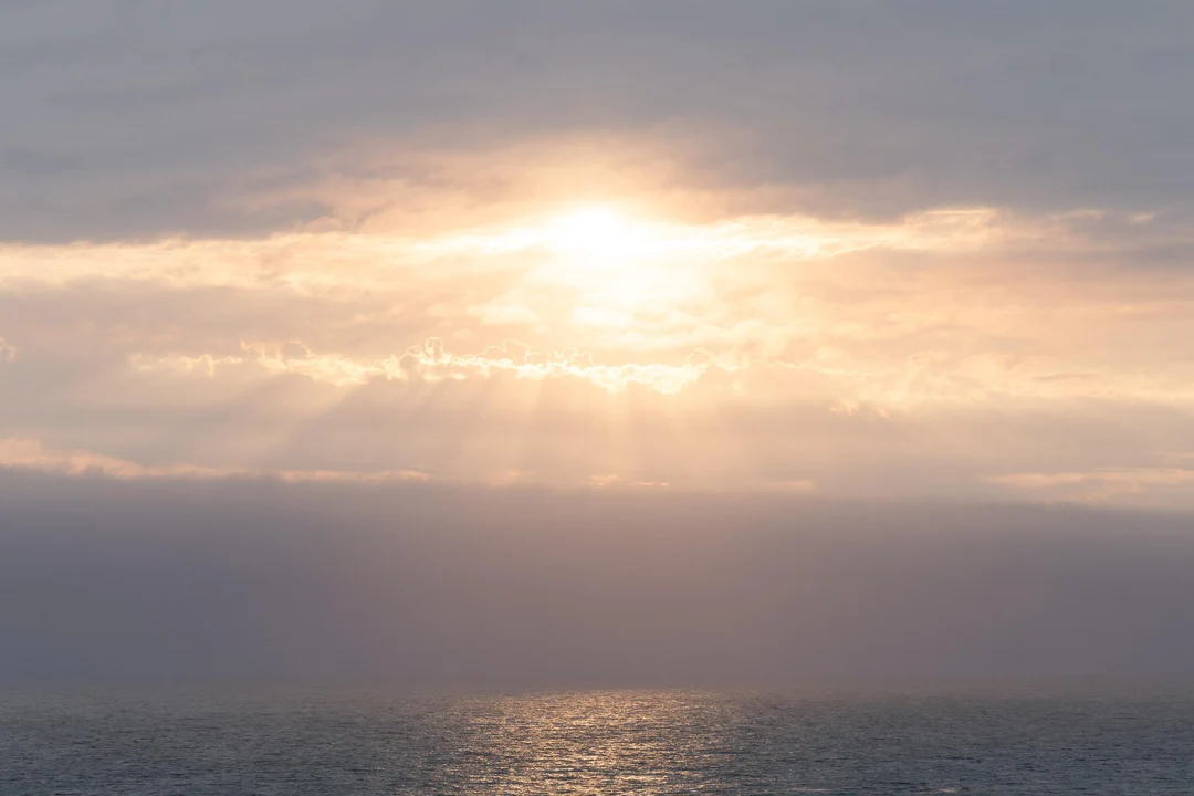 Sun setting over the pacific | Scrolller