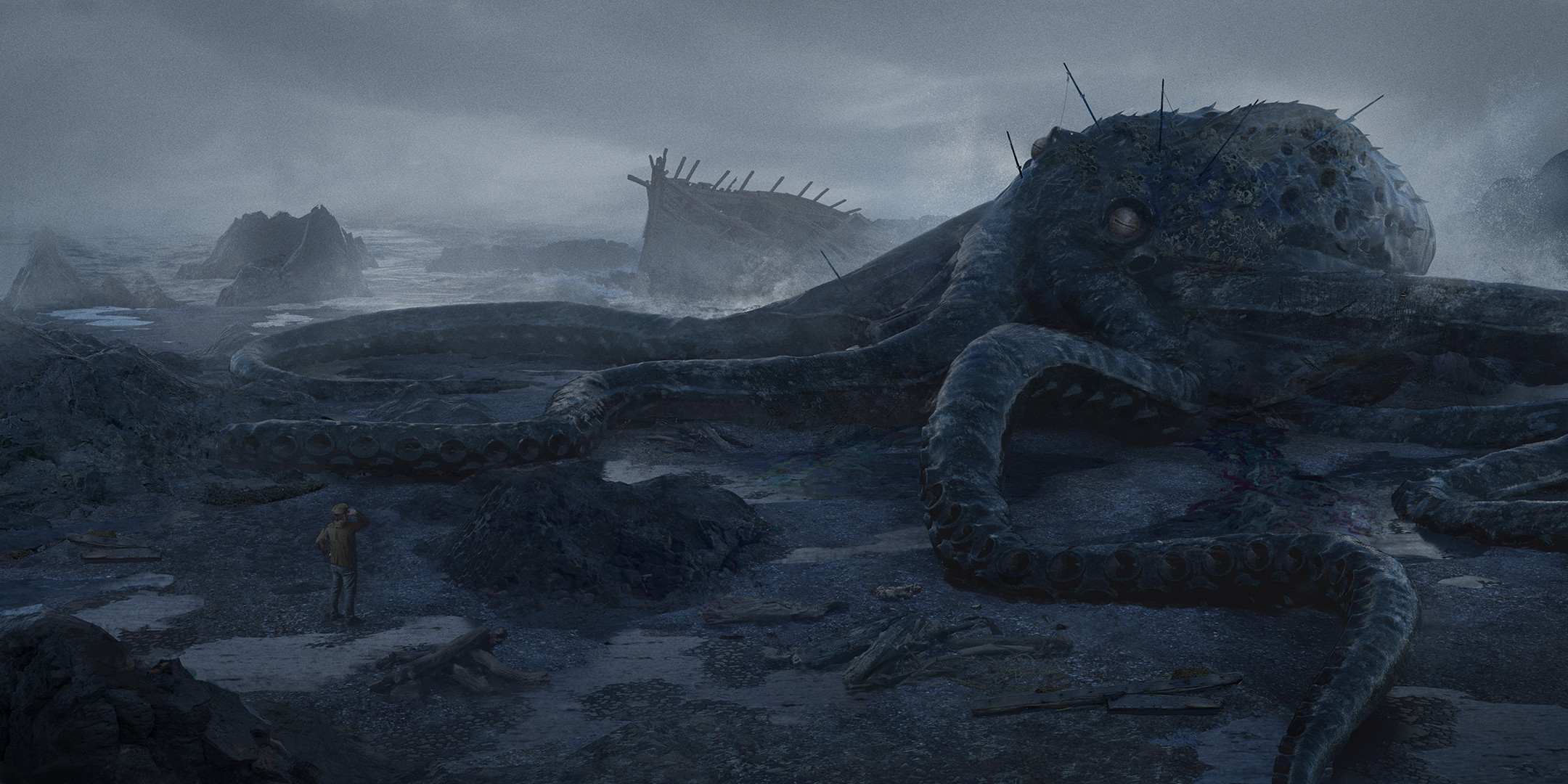 Squid Beach by TJ Foo | Scrolller