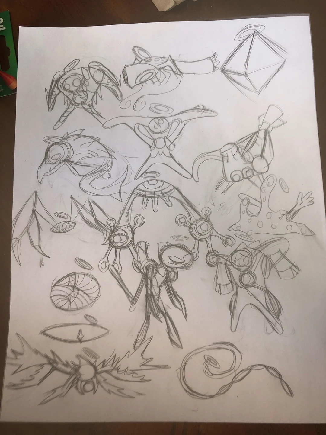 Sketches of these guys! | Scrolller