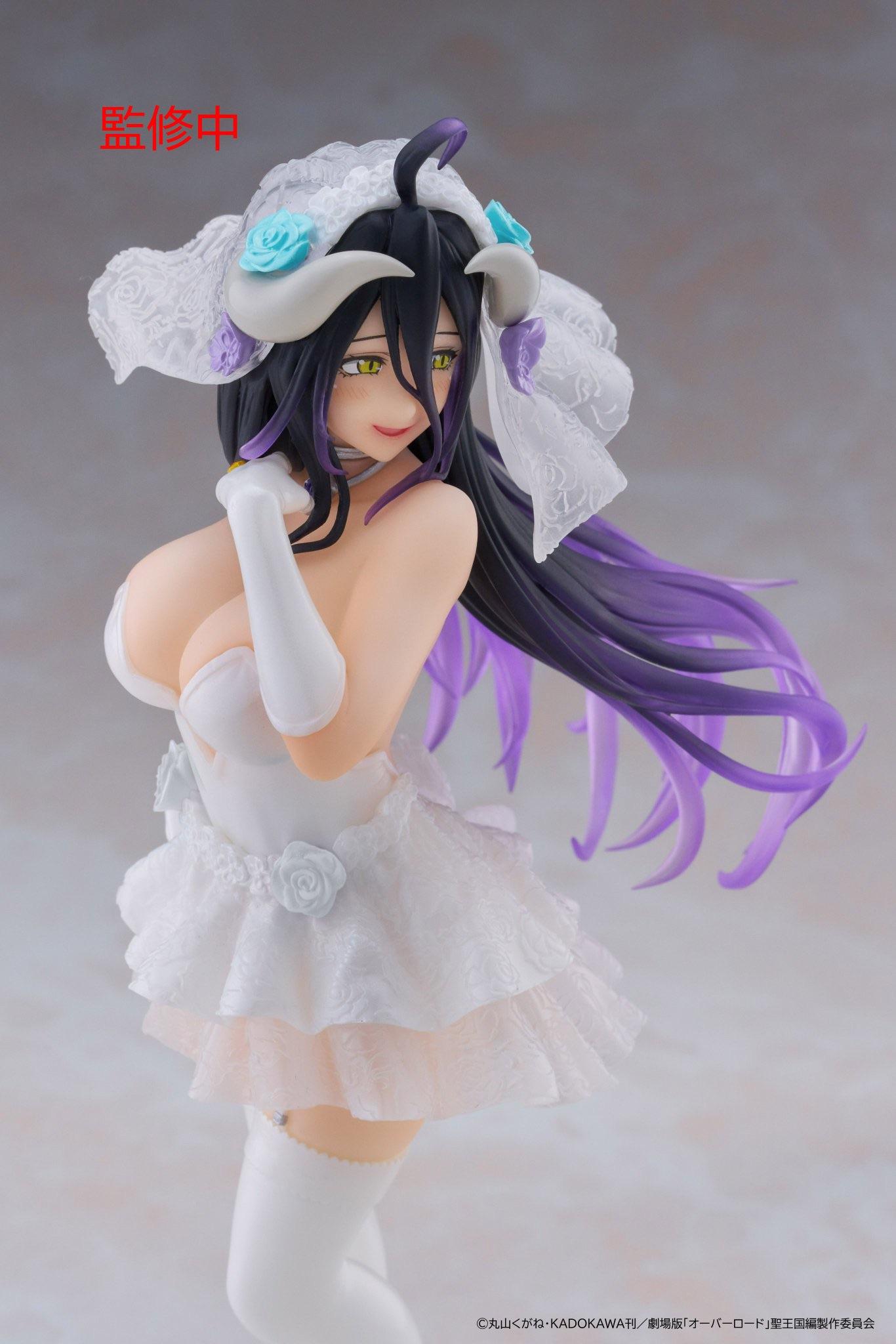 Taito introduces the figure of Overlord - Albedo - Coreful Figure - Wedding Ver. | Scrolller