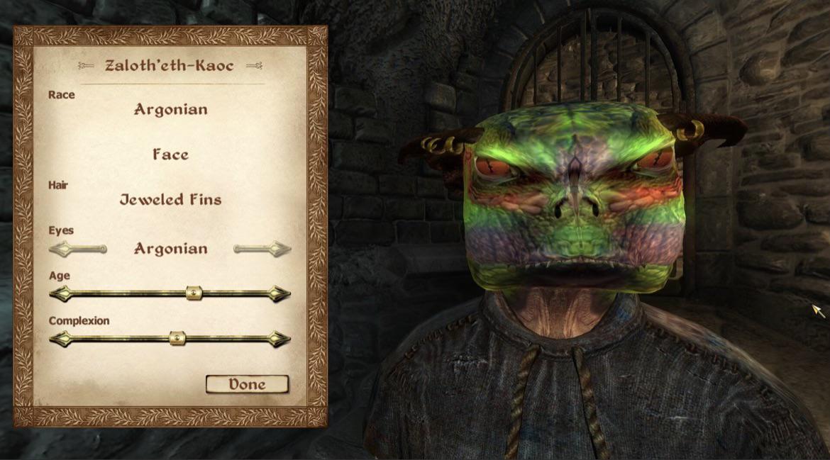 Made my first oblivion character, how’d i do | Scrolller