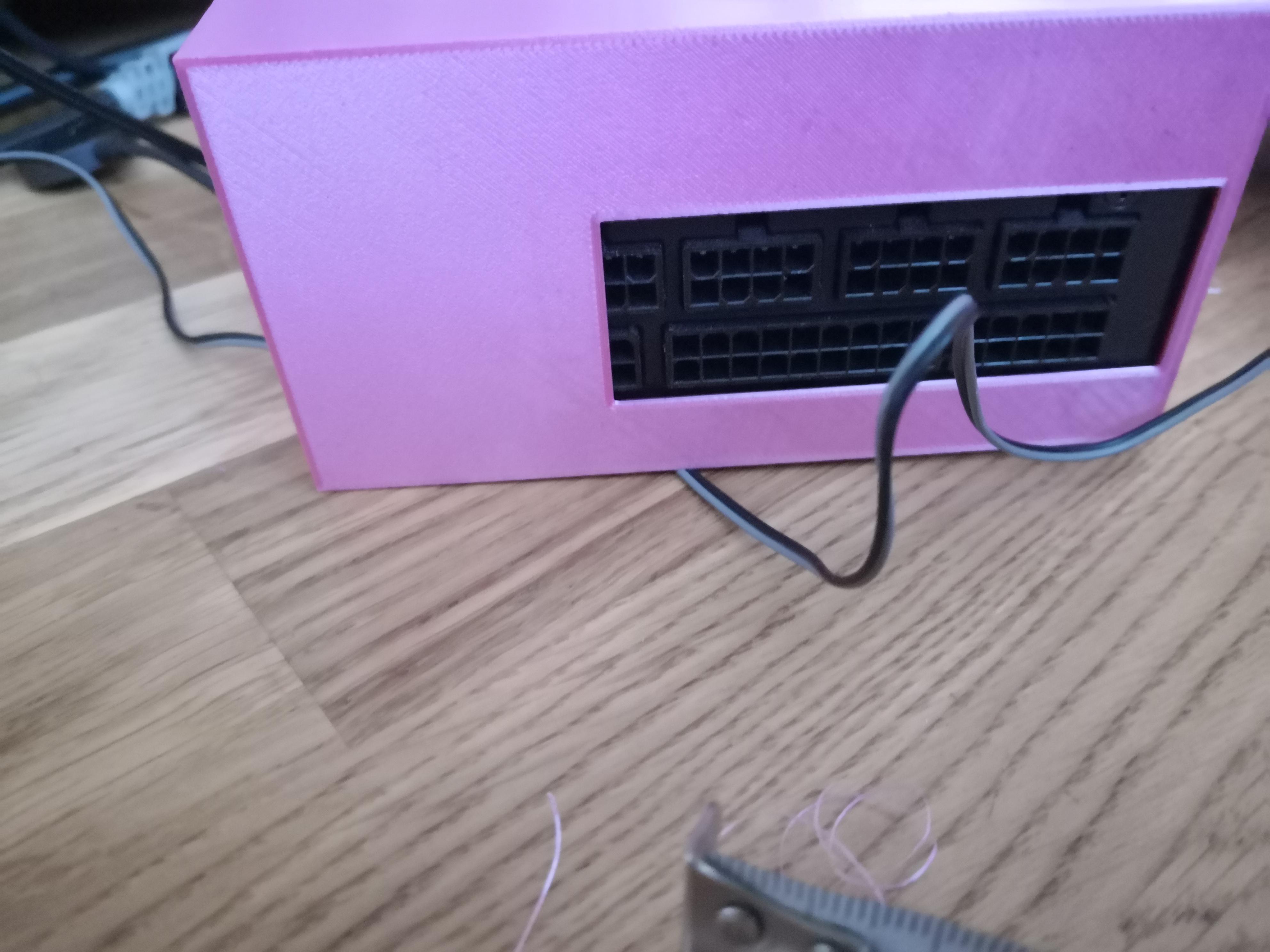 Update on my modular case design psu case needs work | Scrolller