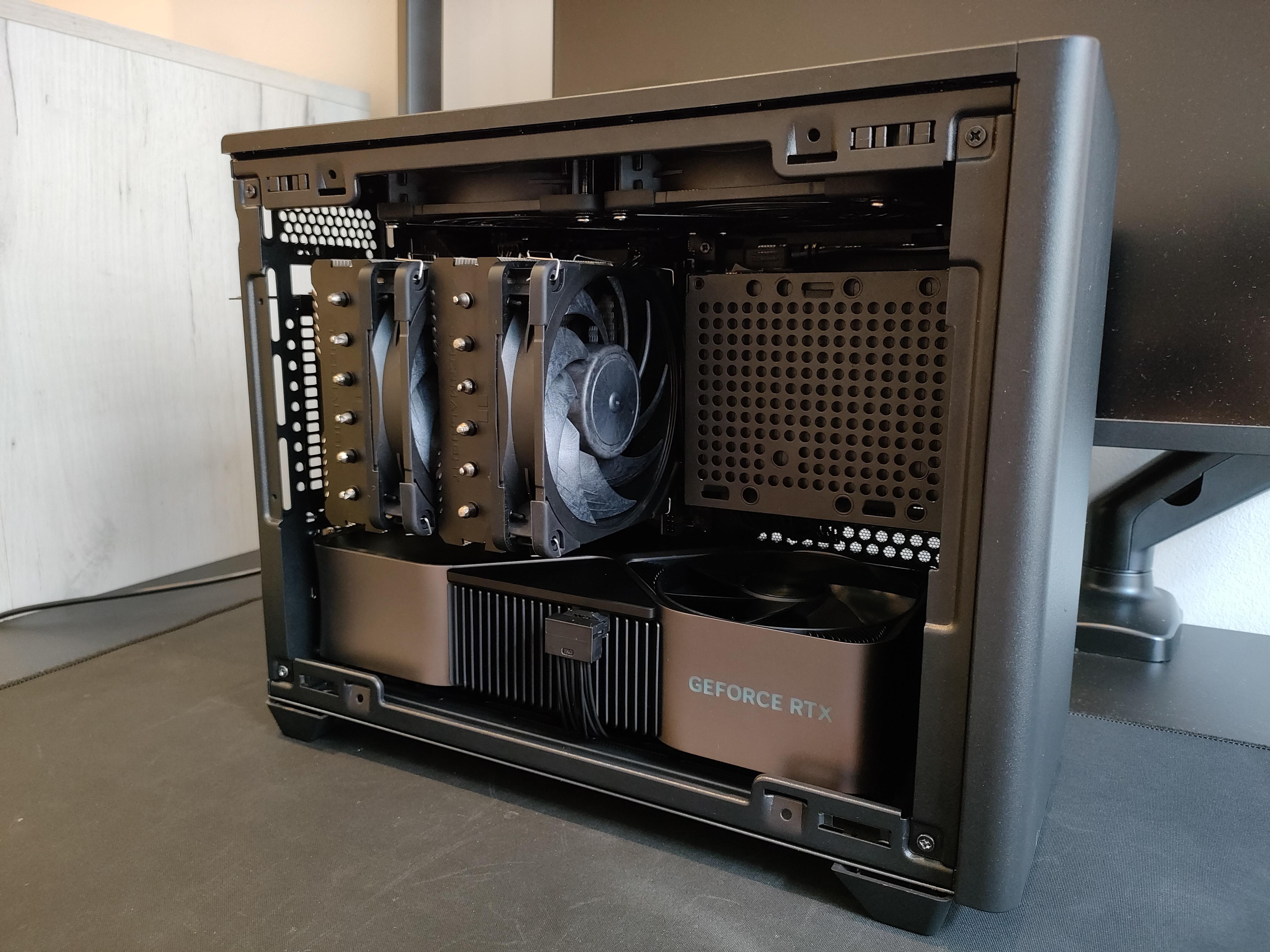 Pretty basic NR200P build... or is it? | Scrolller