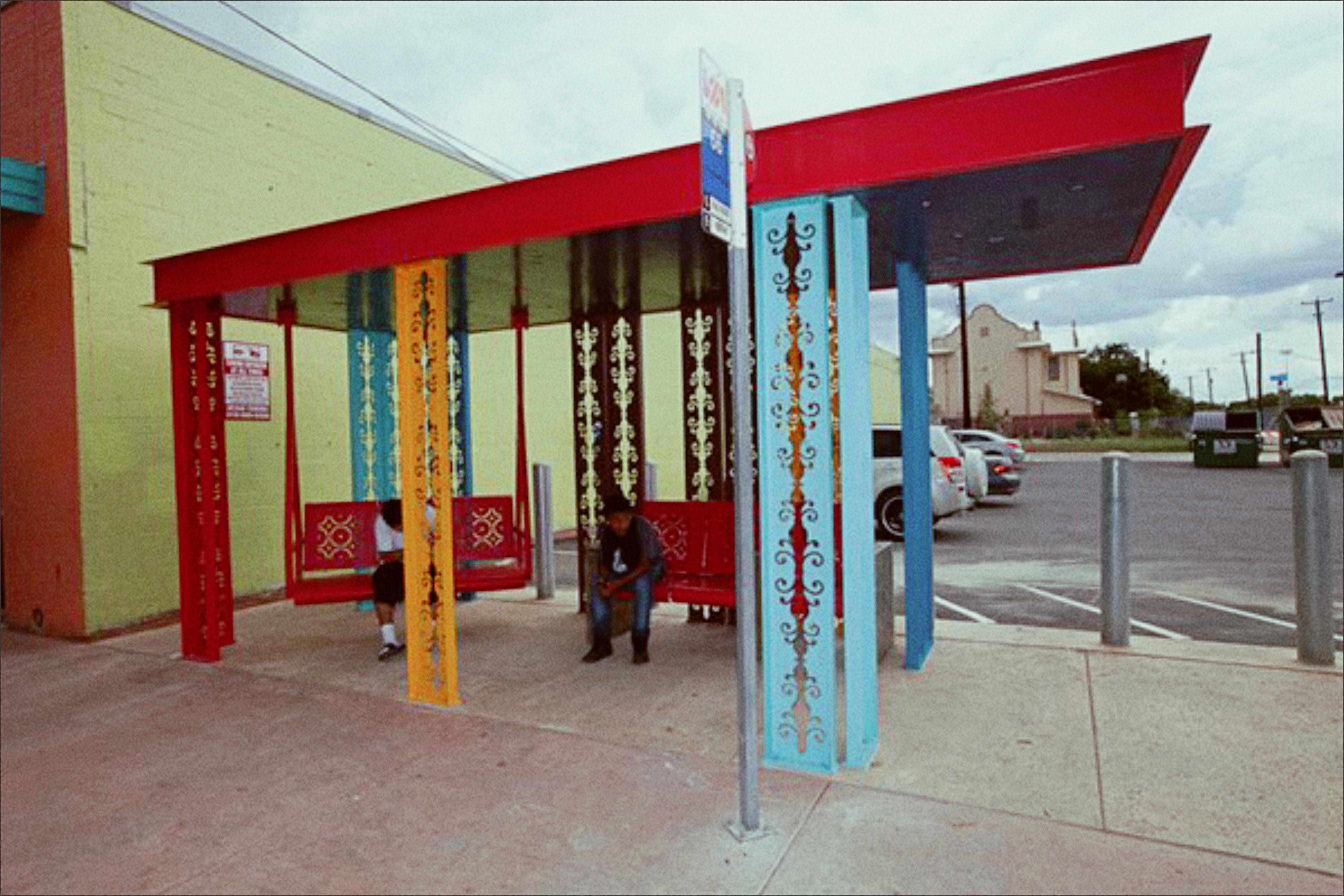 Hispanic Influences On Bus Stops | Scrolller
