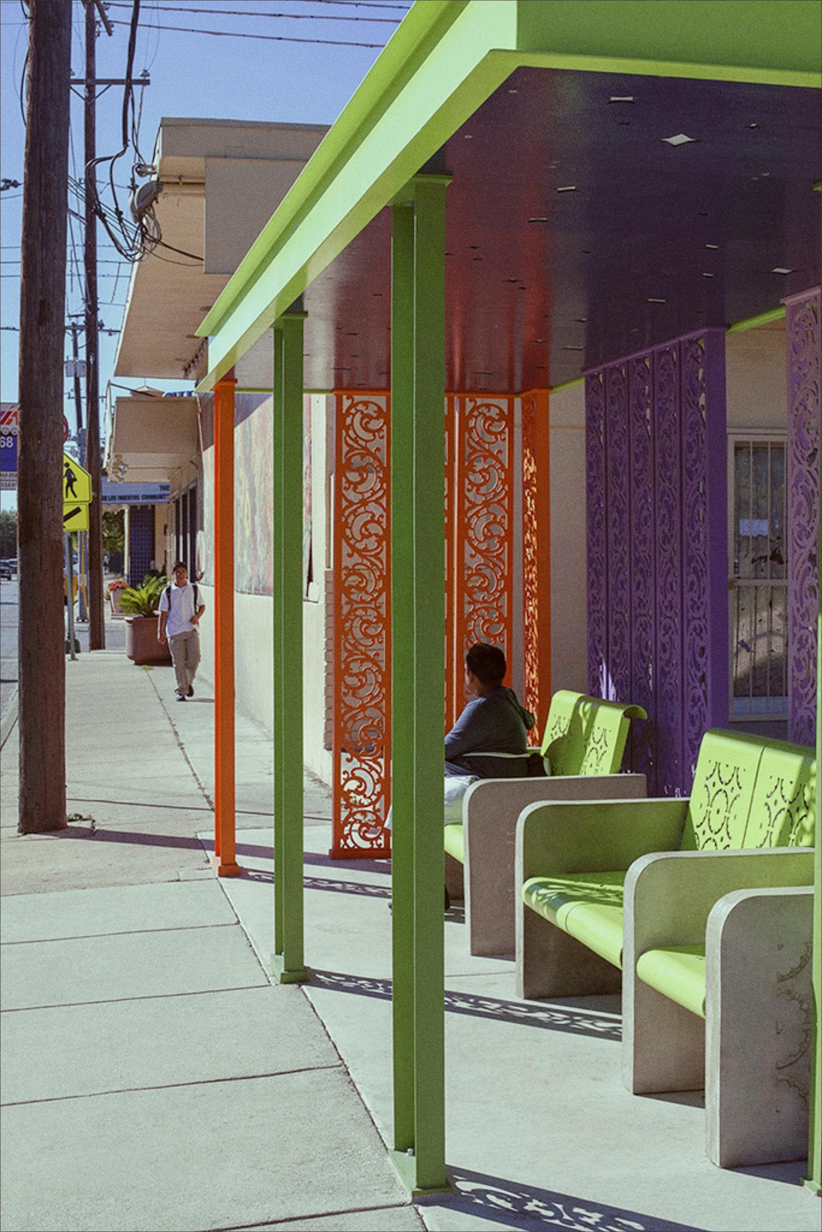 Hispanic Influences On Bus Stops | Scrolller