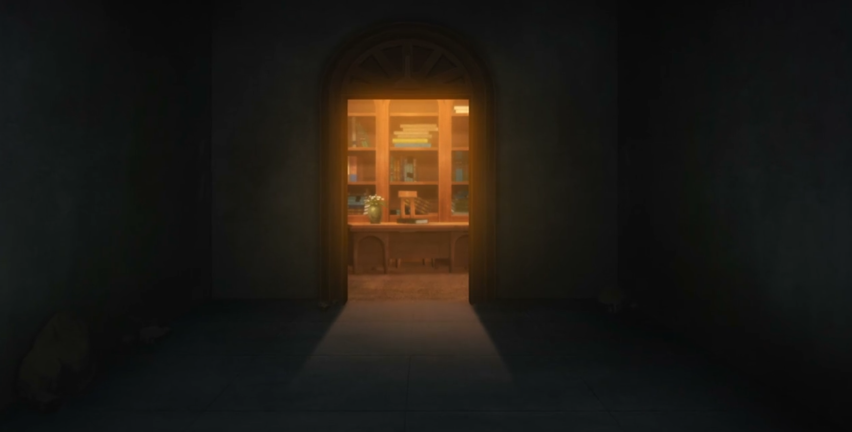 Episode 8's room of the final scene is inspired in the room from Replicant's library. | Scrolller