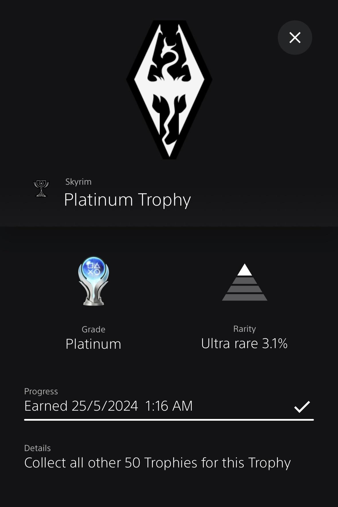 Platinumed Skyrim!!! | Scrolller