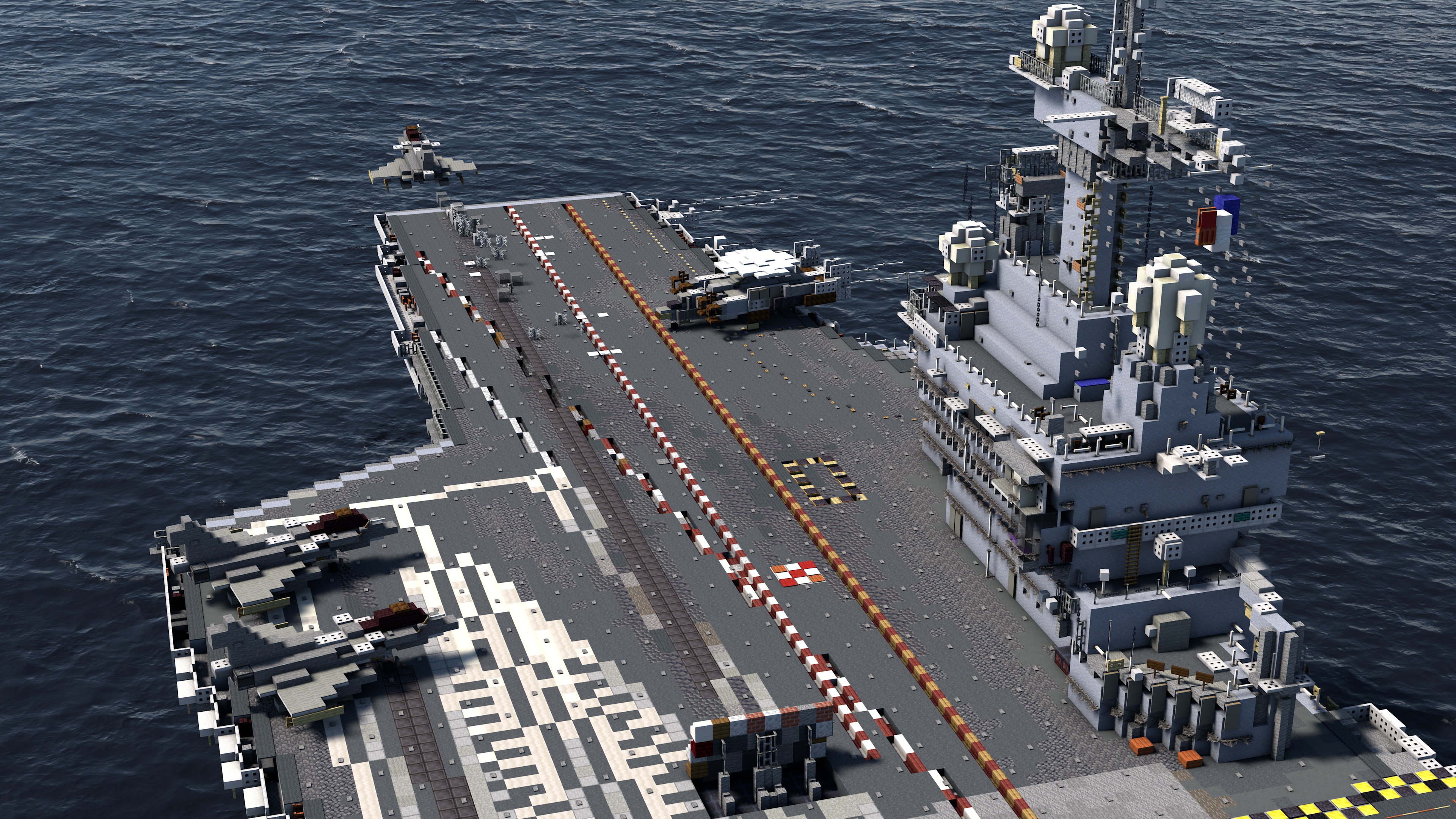 Discover more like Minecraft: Hey ! I rendered my 1:1 scale french carrier group :) and Related ...