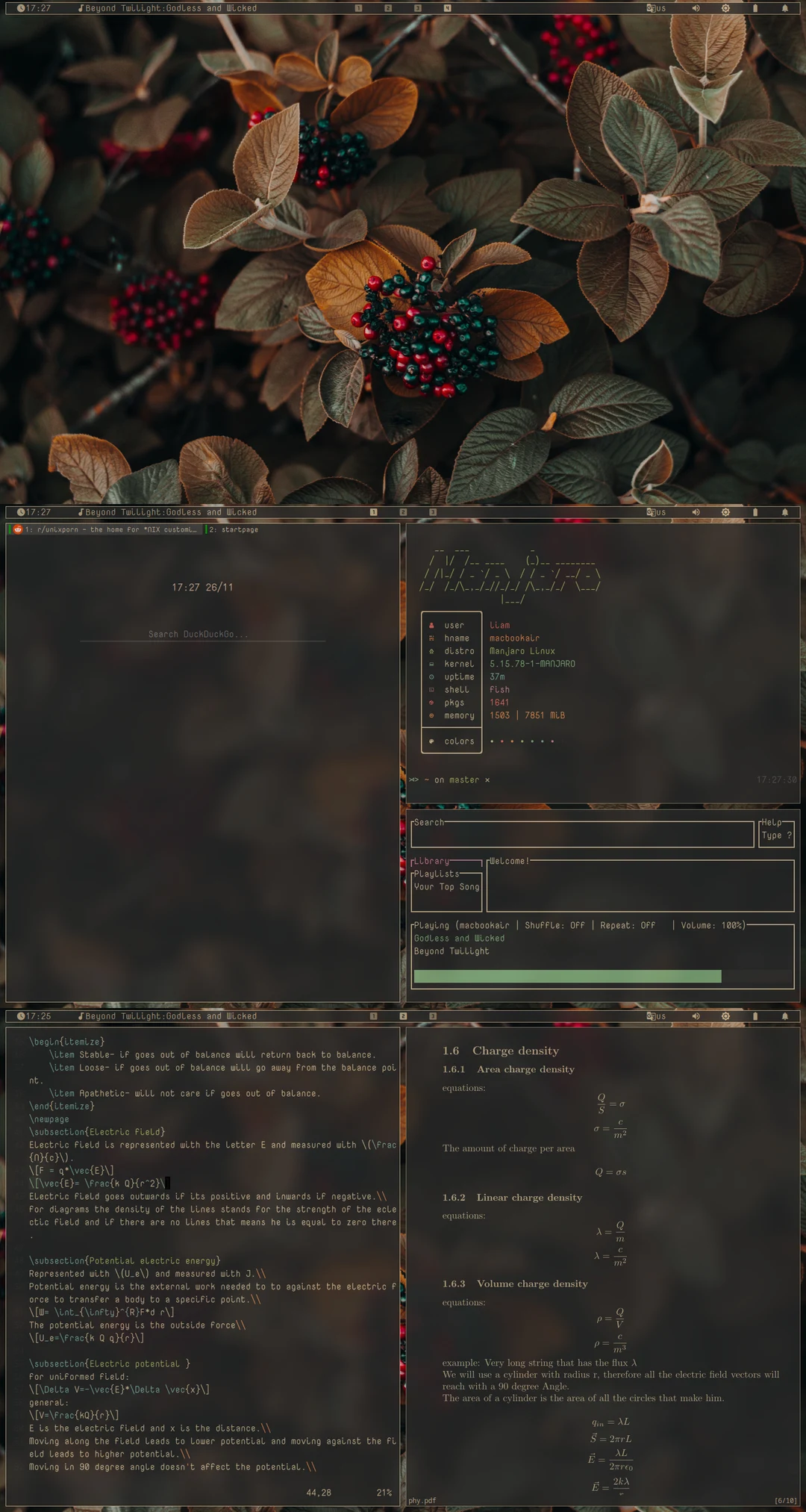 [I3] my gruvbox high school setup | Scrolller