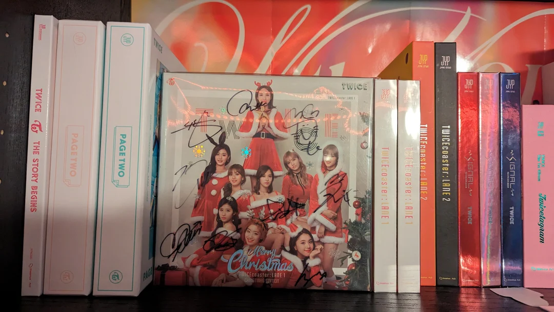 Got the last korean album for my Twice collection! Signed by all 9 members | Scrolller