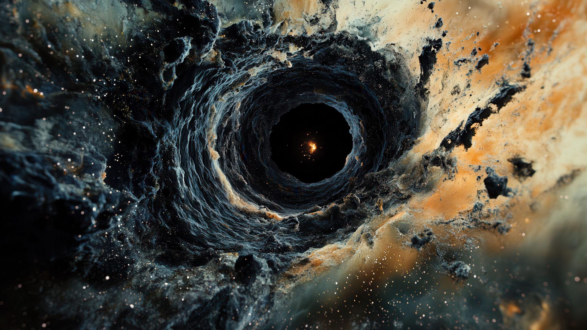 Dark Space Black Hole [1920x1080] | Scrolller