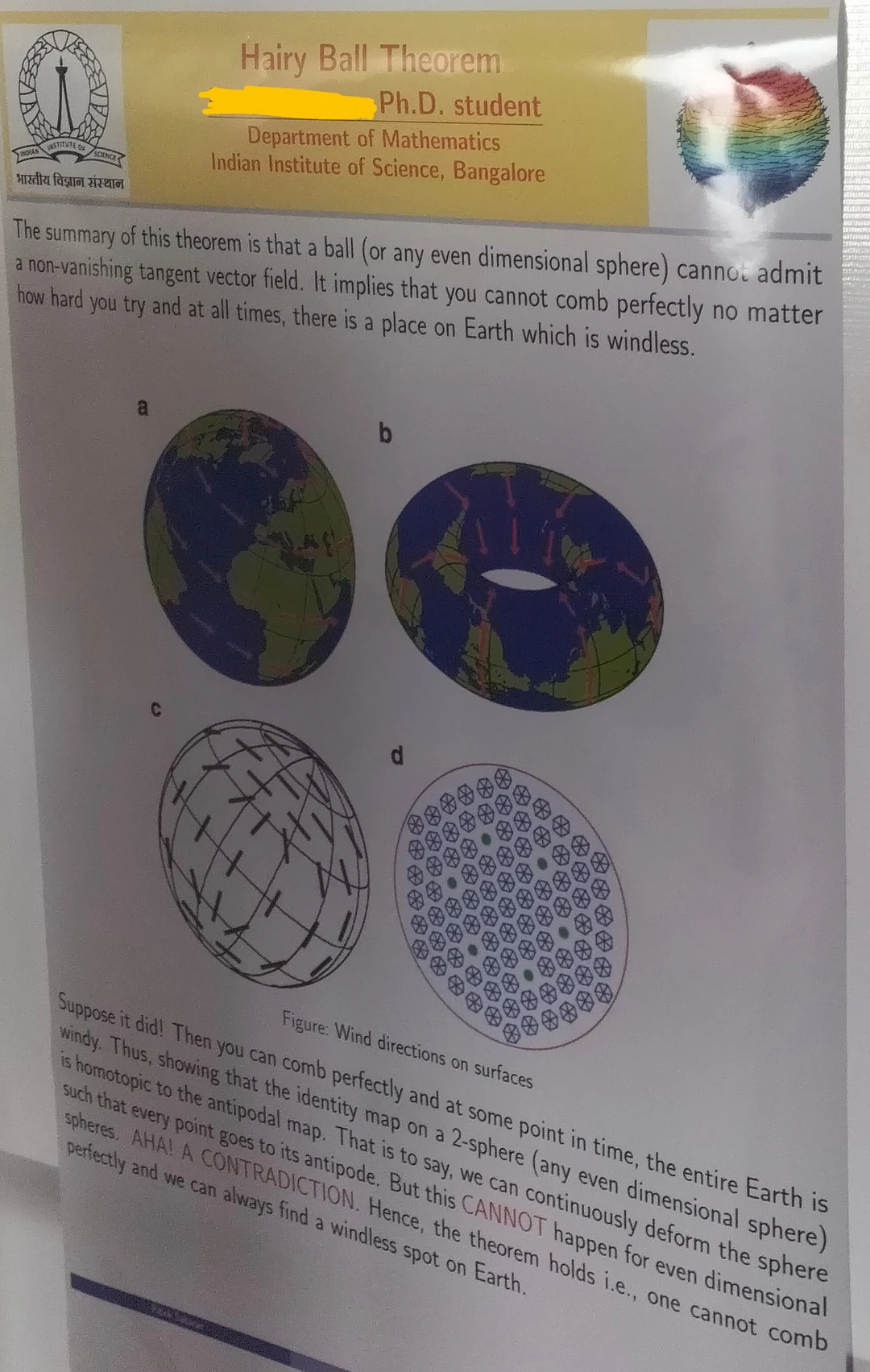 Hairy ball theorem 👍 | Scrolller