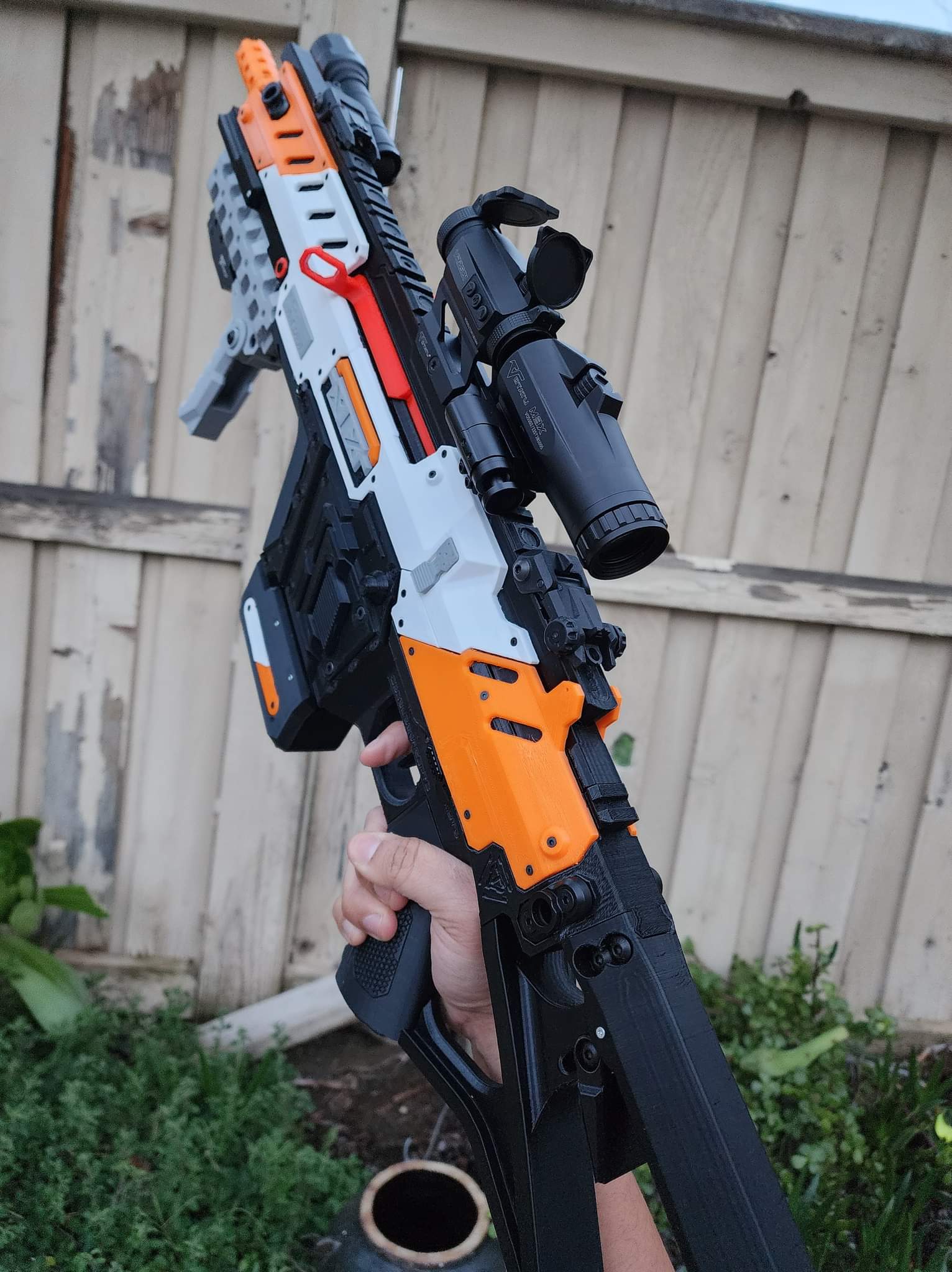 Fully Functional C.A.R. SMG 3D Printed Airsoft Replica from Titanfall/Apex Legends | Scrolller