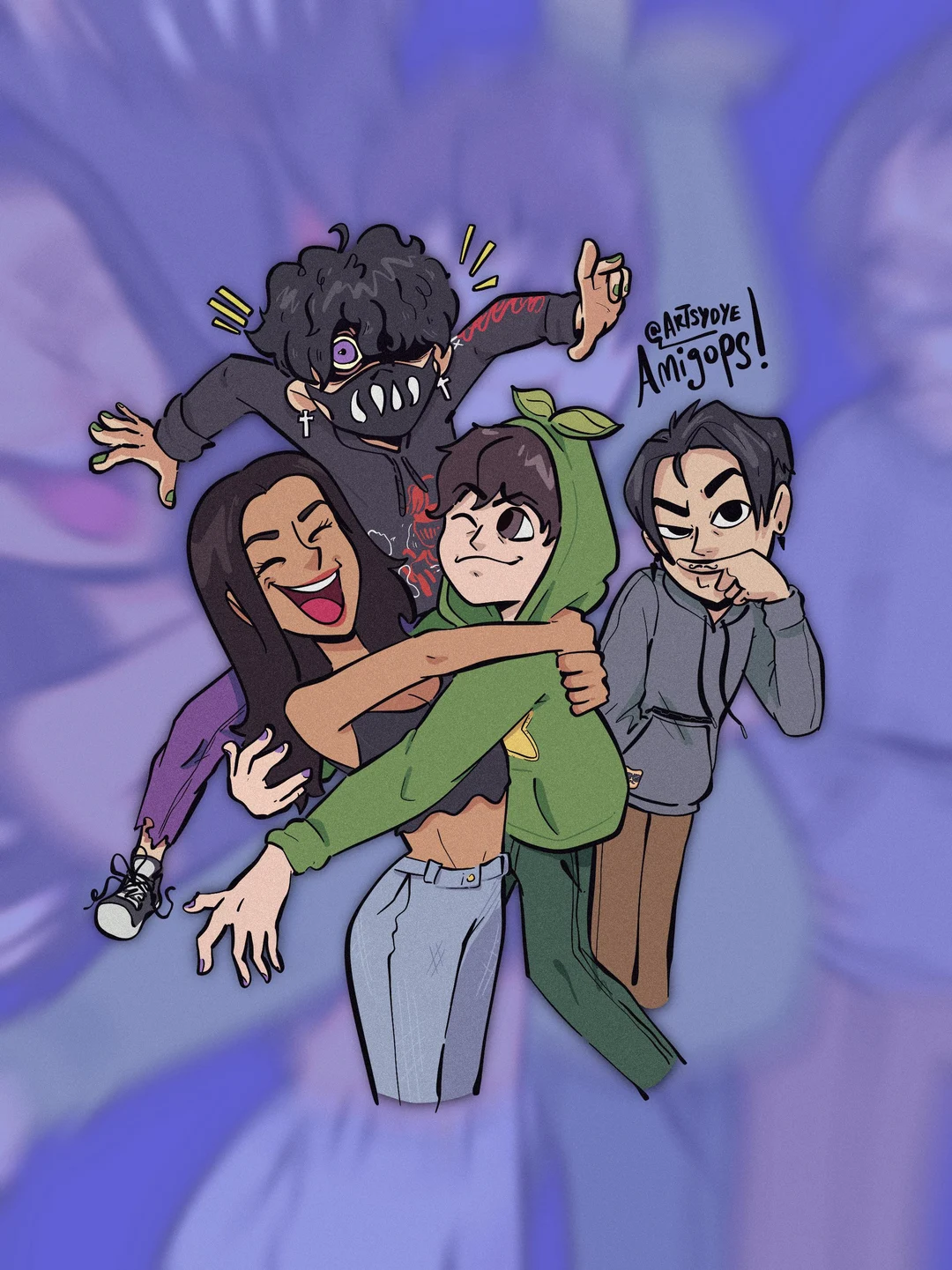 Amigops -ArtsyDye on twt | Scrolller