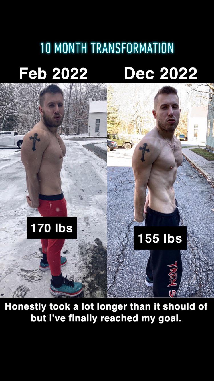 10 month transformation | Scrolller