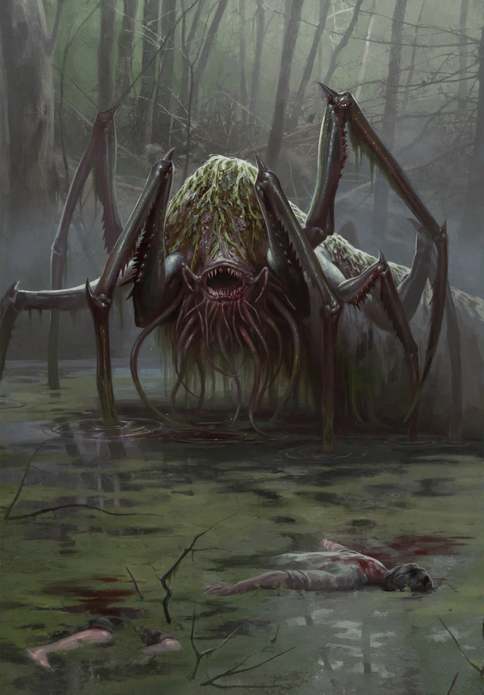 Gorsepeth, The Swamp Monster by Katarzyna Bekus | Scrolller