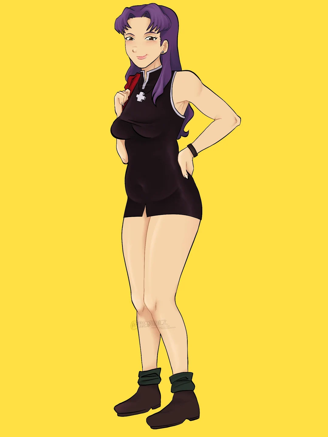 Misato fanart made by me (ig: reniolz) | Scrolller