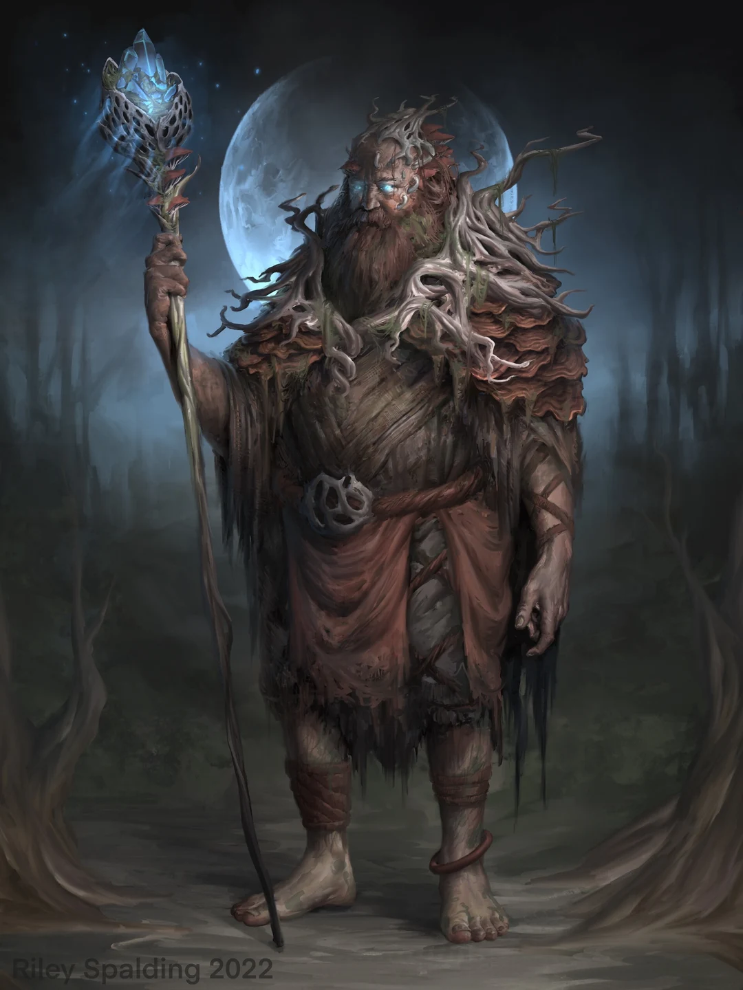 Wizard Commission by Riley Spalding | Scrolller