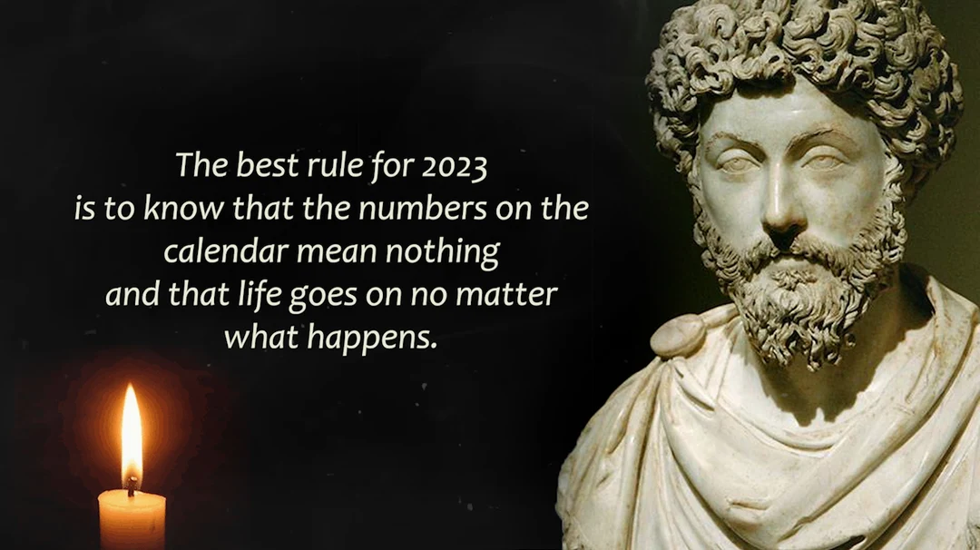 [Image] The best Stoic rule for 2023 | Scrolller