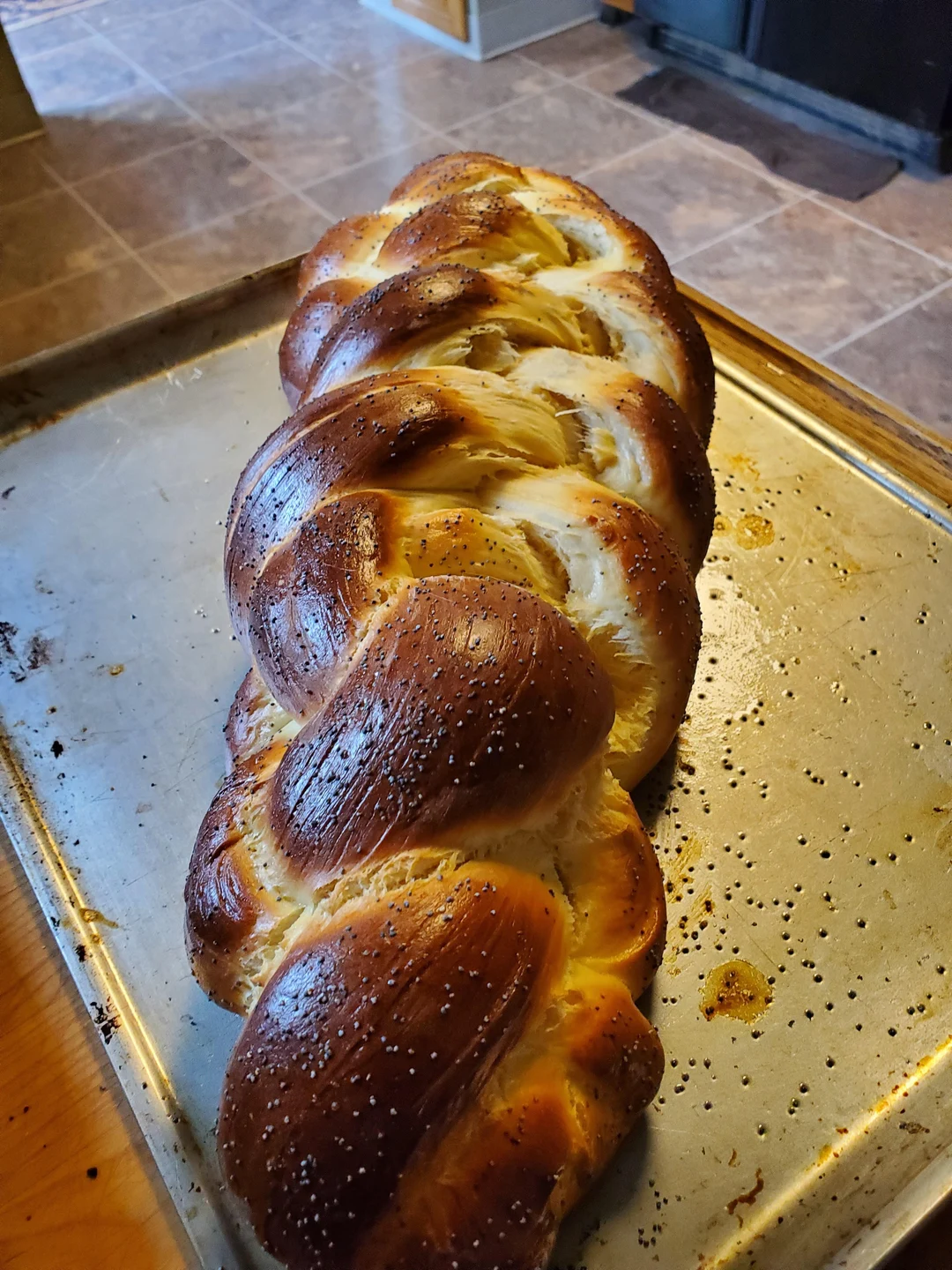 First try at a brioche for Easter | Scrolller