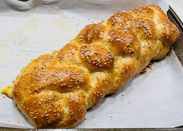 First try at challah | Scrolller