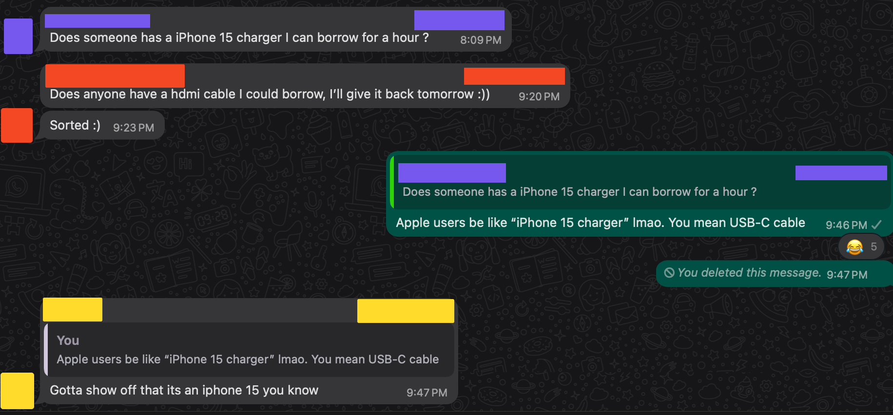 Fucking apple users man | Scrolller