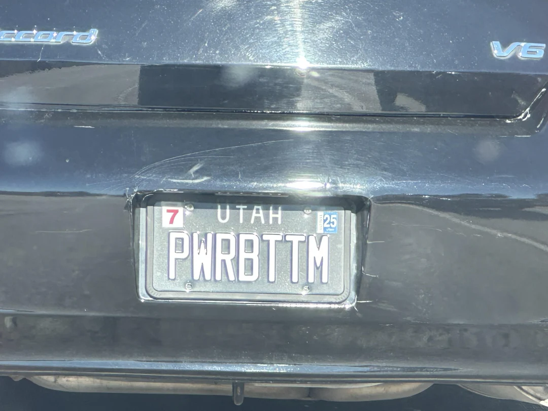 How did this get by the Utah DMV? | Scrolller