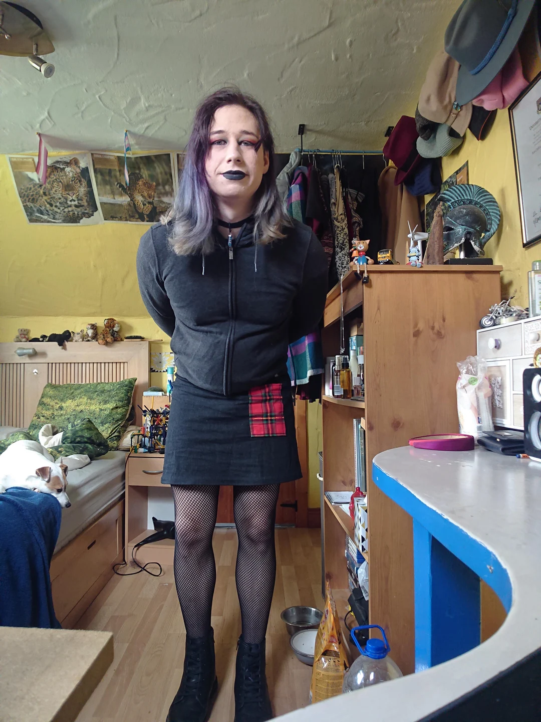 Put together this look around this skirt I made. The first item of ...