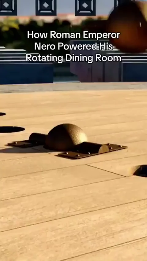 How roman emperor Nero powered his rotating dining room | Scrolller