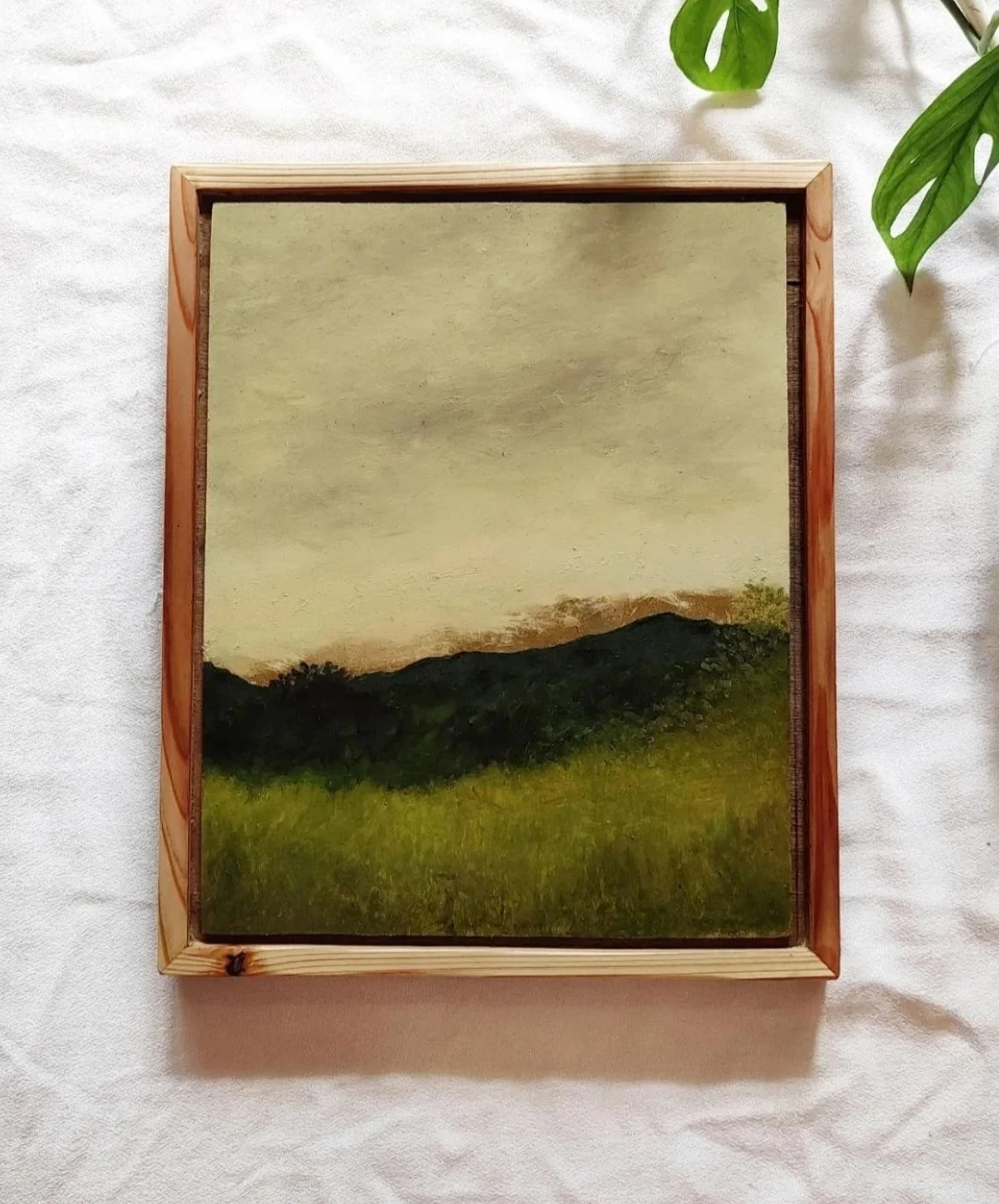 Landscape study,Me,Oil,2022 | Scrolller