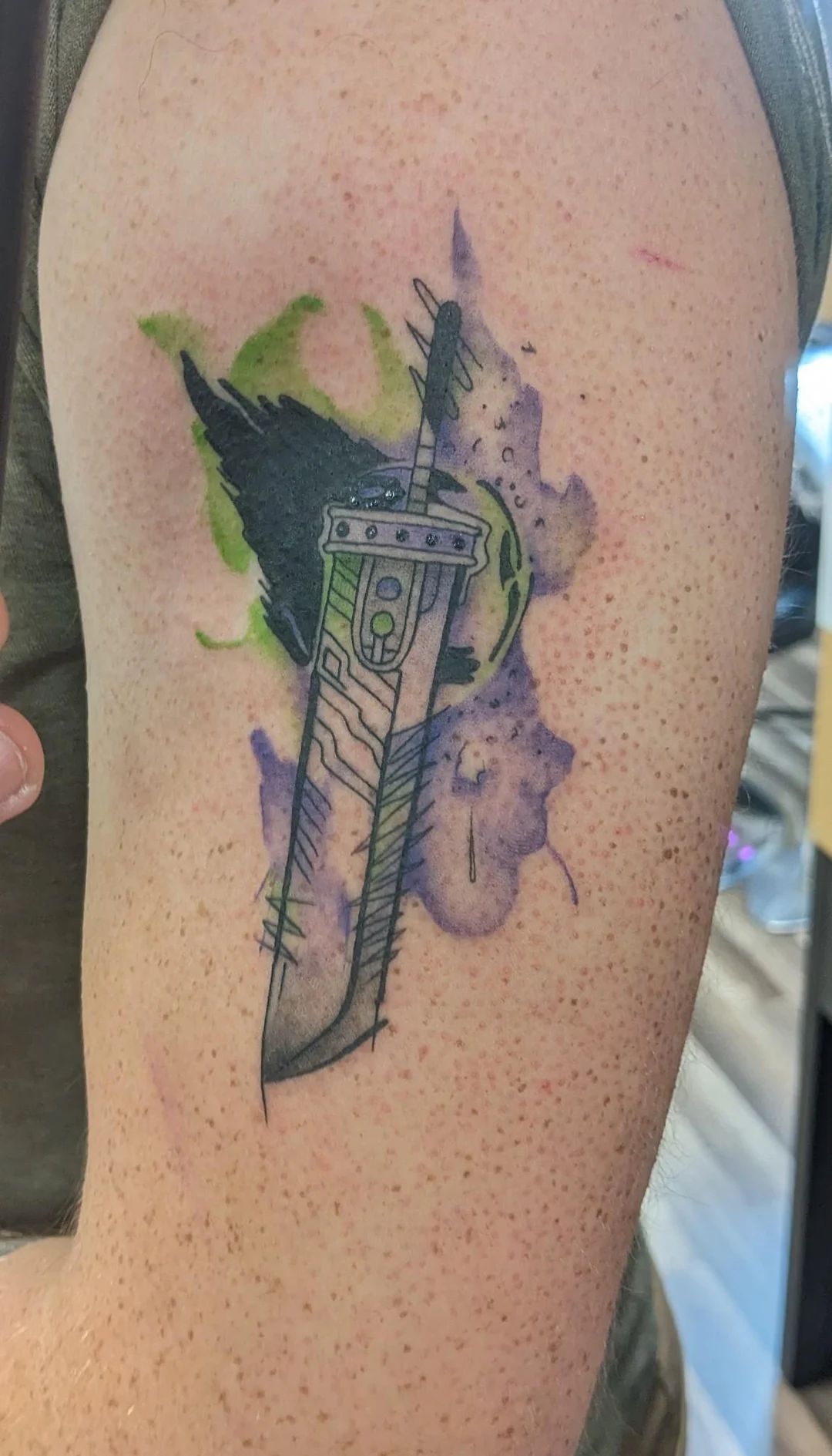 New FF VII tattoo and now my son is hooked | Scrolller