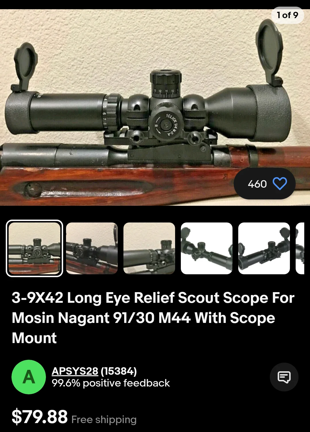 Mosin scope mount & scope | Scrolller