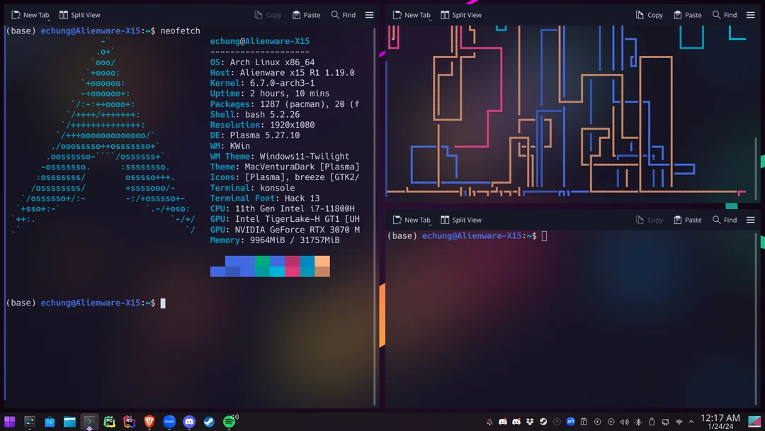 [KDE] First Time Using Arch | Scrolller