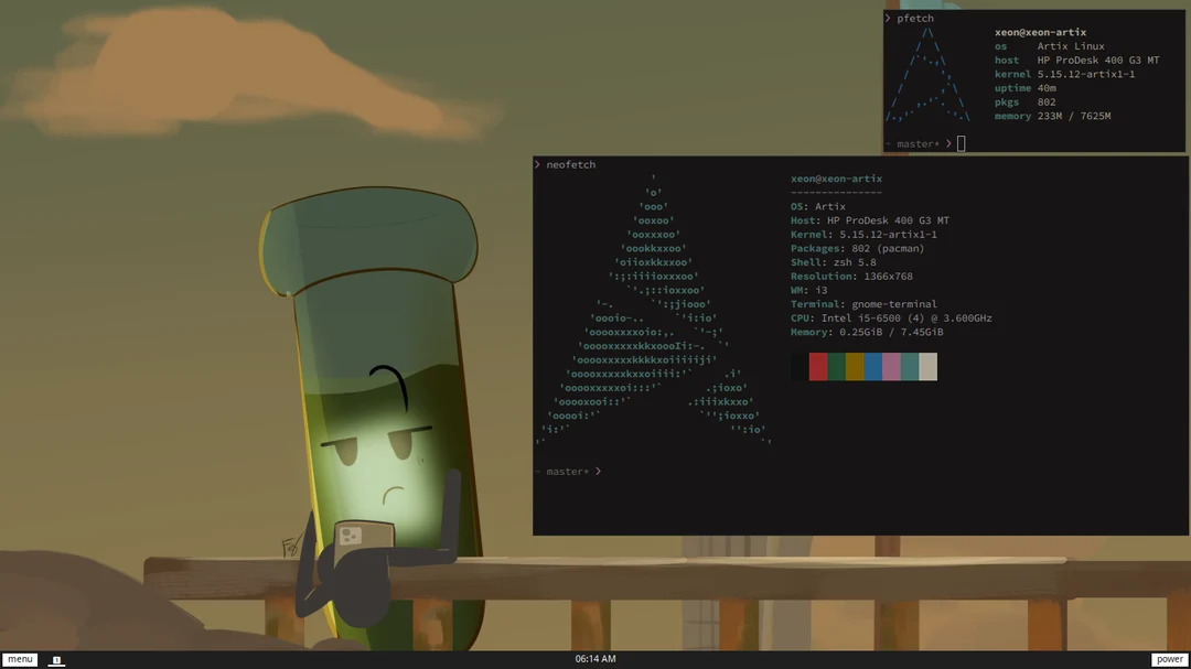 | [i3wm] | My rice. | Scrolller