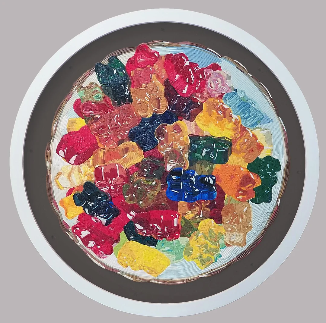 Gummies, Joseph Barbaccia, Polymer-based Clay, 2024 | Scrolller