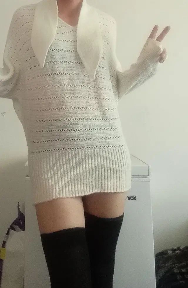 Love the sweater 🩵 | Scrolller