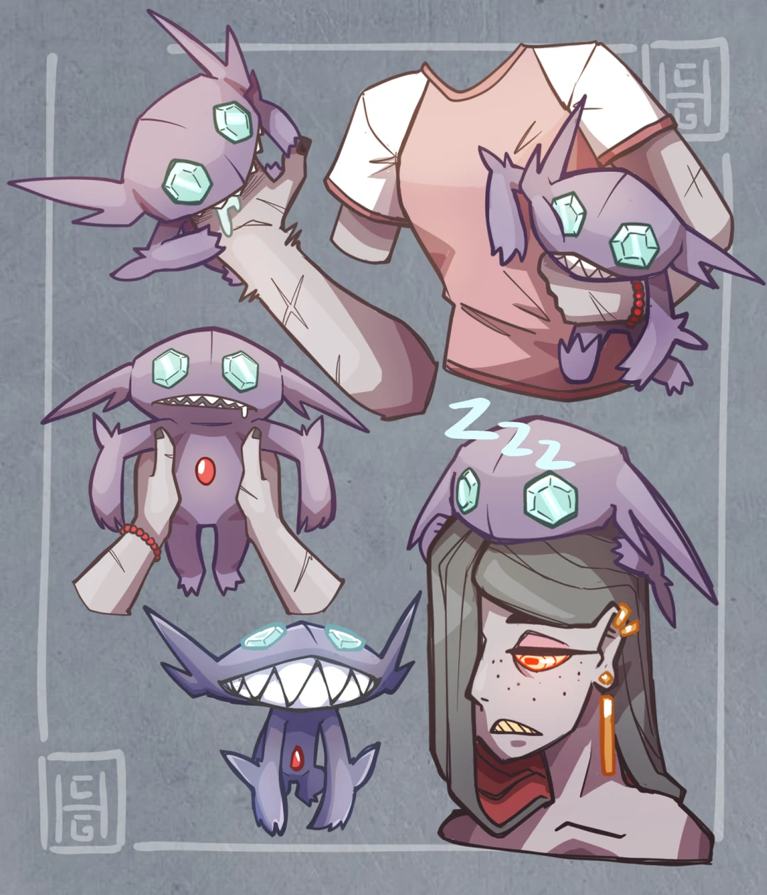 [OC] Ember finds a Sableye! | Scrolller