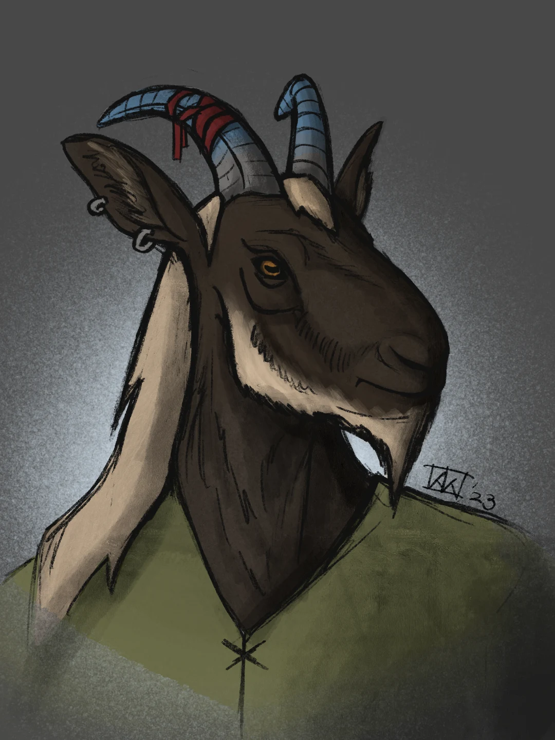 Portrait of a satyr, by me | Scrolller